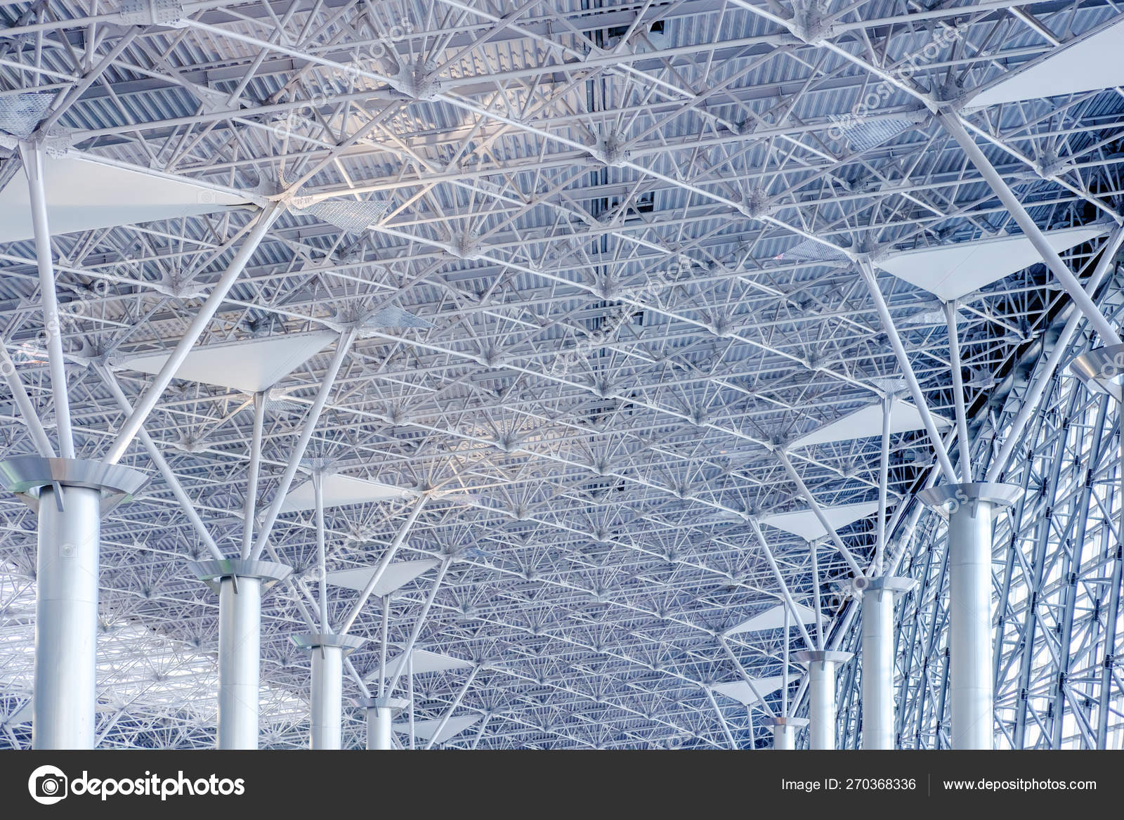 Architecture detail Modern Metal Structure Pattern Construction — Stock ...