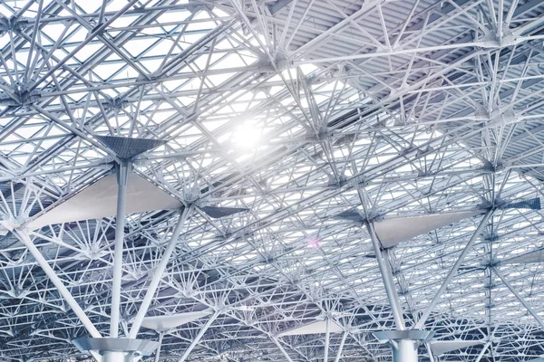 Architecture detail Modern Metal Structure Pattern Construction — Stock ...