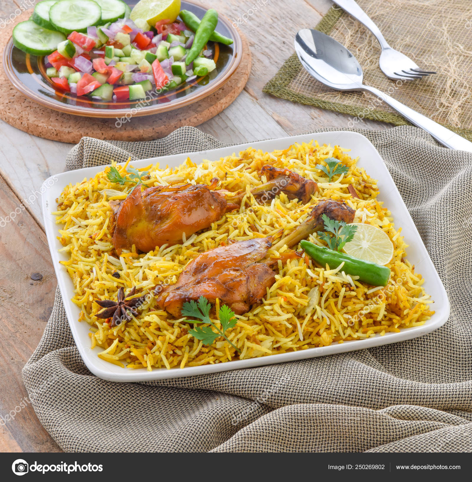 Chicken Biryani Highly Delicious Yummy Food — Stock Photo © highviews ...