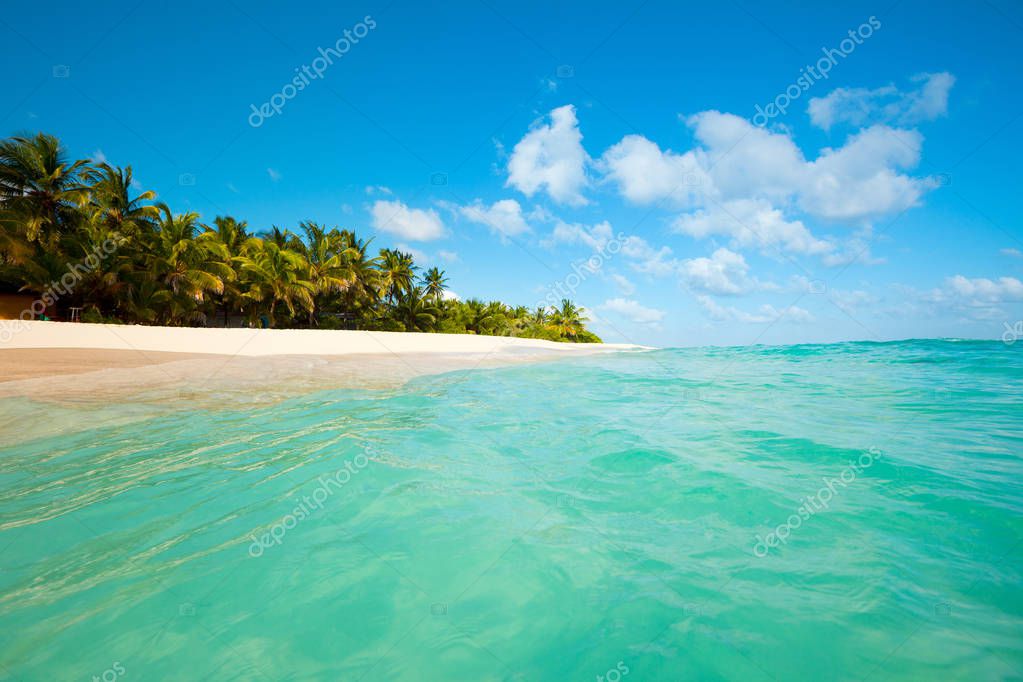 Johnny Cay en el arrecife de la Isla de San Andrés, Colombia, América ...