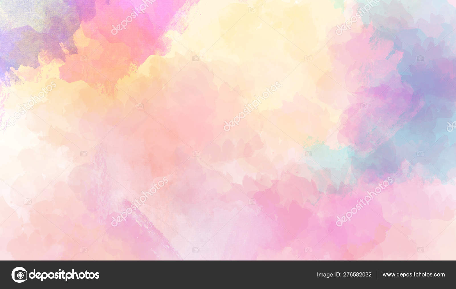 Salpicadura de acuarela rosa suave. gradiente texturizado abstracto ...