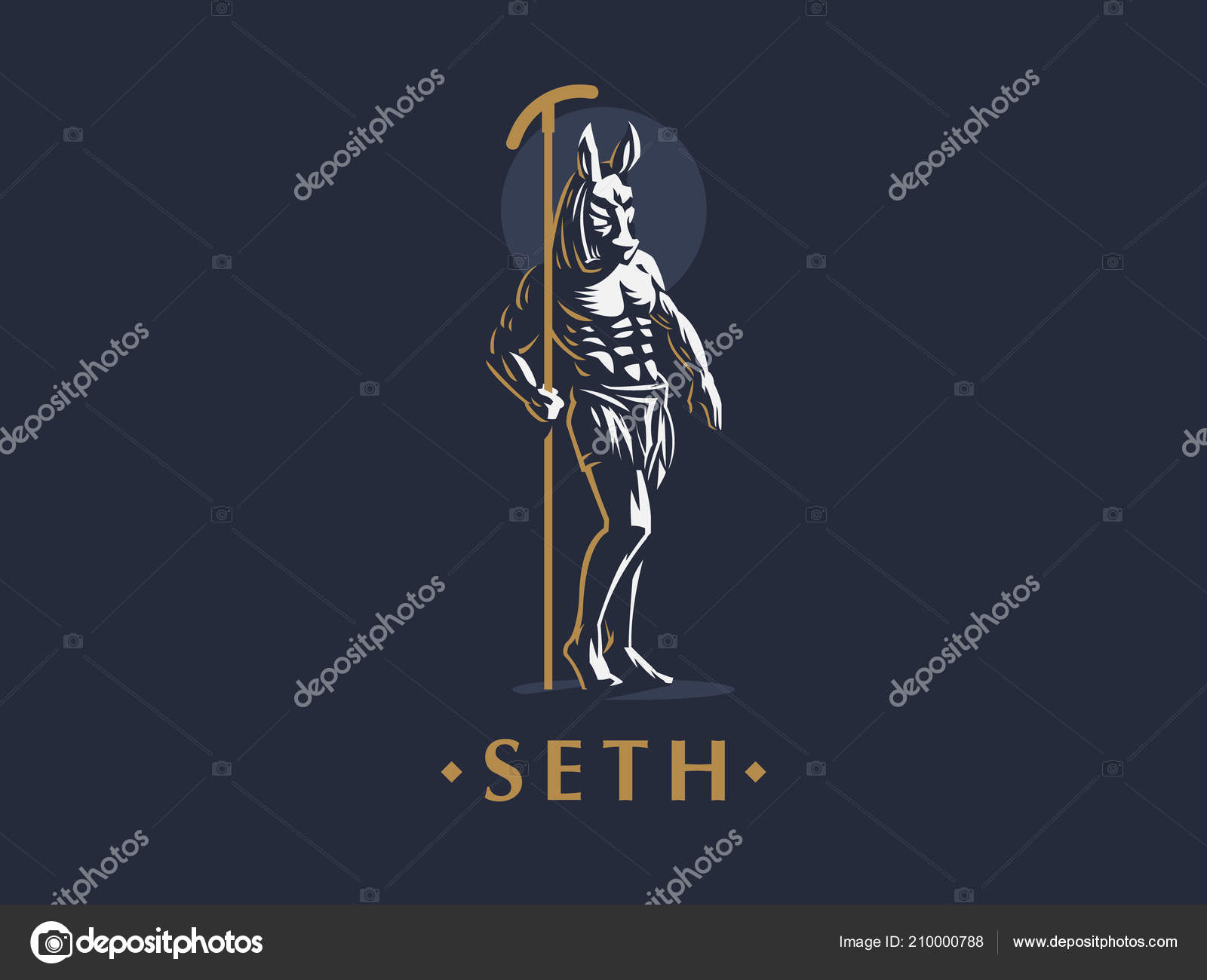 Egyptian God Set Symbol