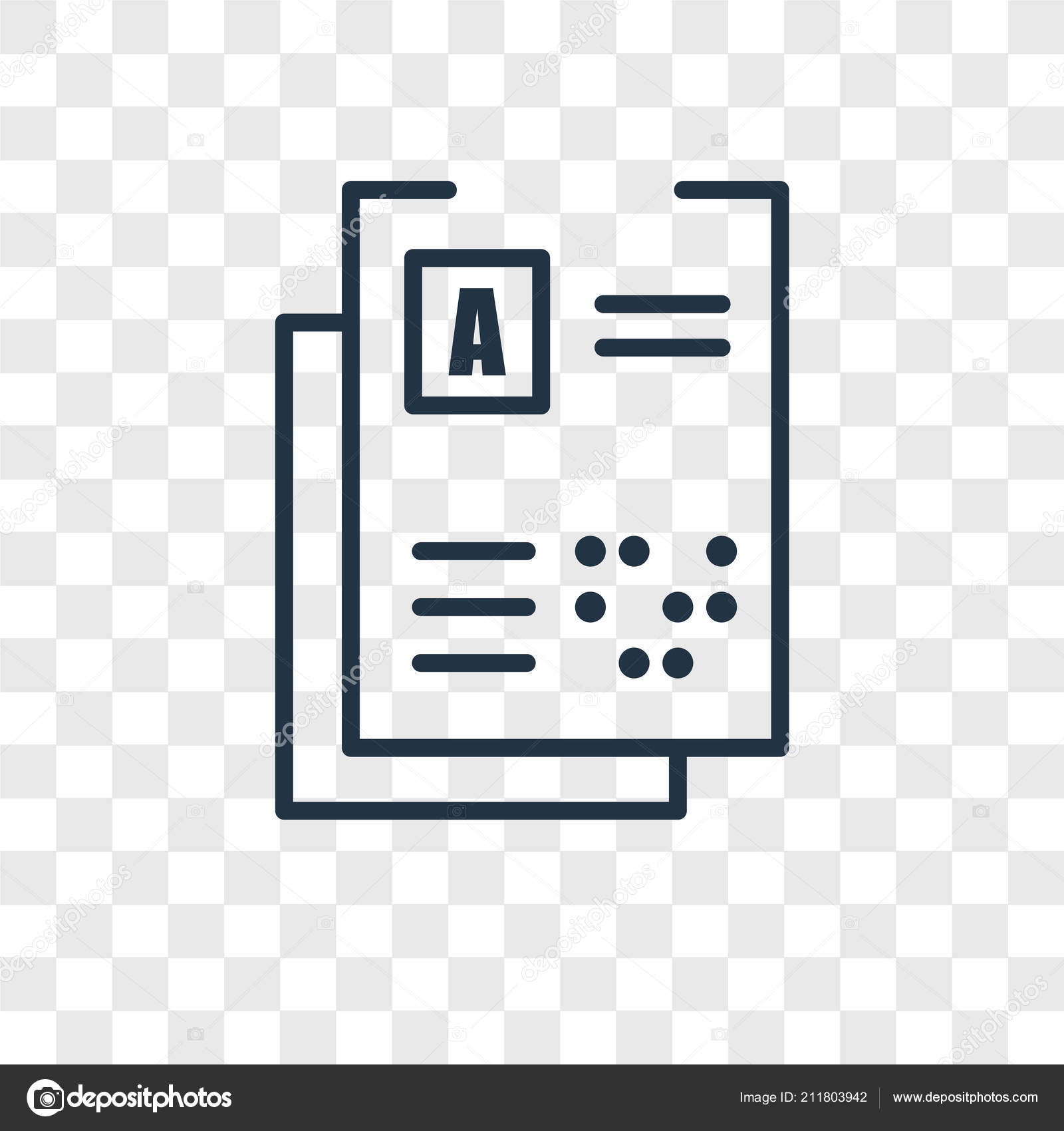 Exam vector icon isolated on transparent background, Exam logo design ...