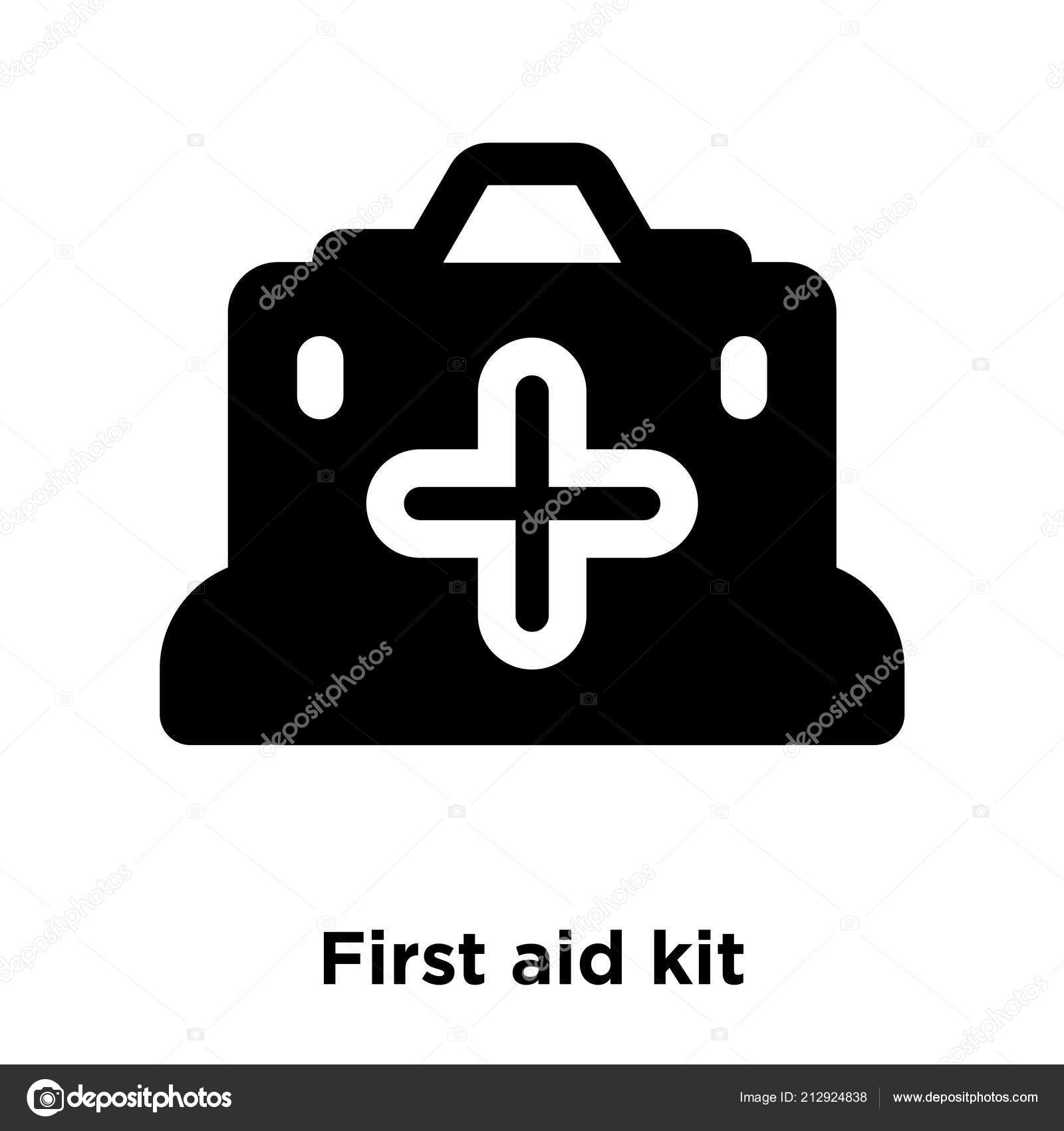 First Aid Kit Symbol Black And White