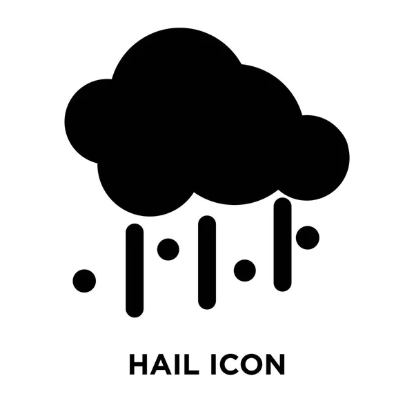 Hail Icon Vector Isolated White Background Logo Concept Hail Sign Stock ...