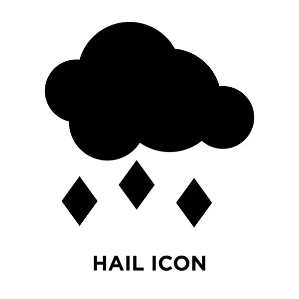 Hail Icon Vector Isolated White Background Logo Concept Hail Sign Stock ...