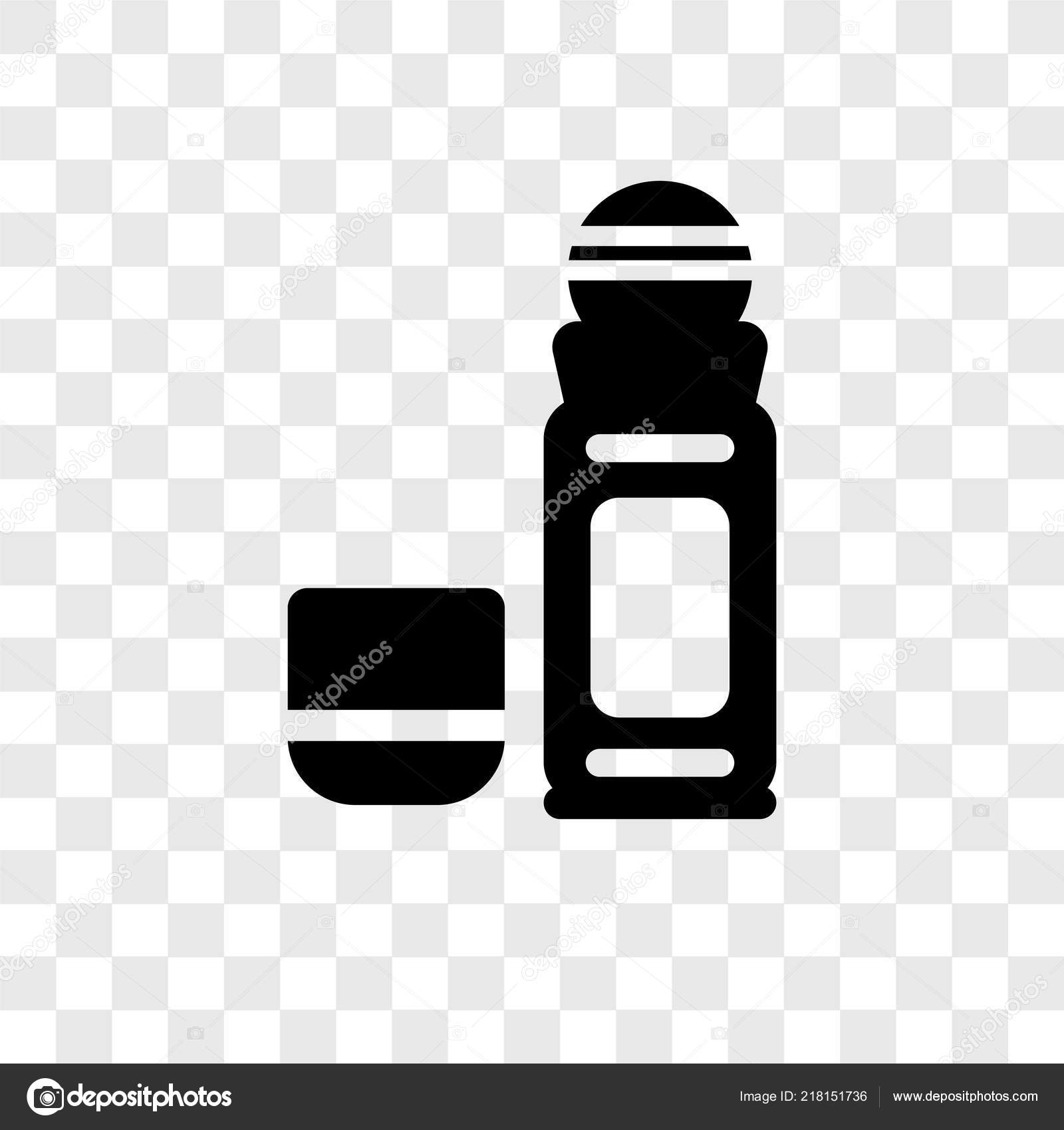 Icono Vector Desodorante Aislado Sobre Fondo Transparente Concepto ...