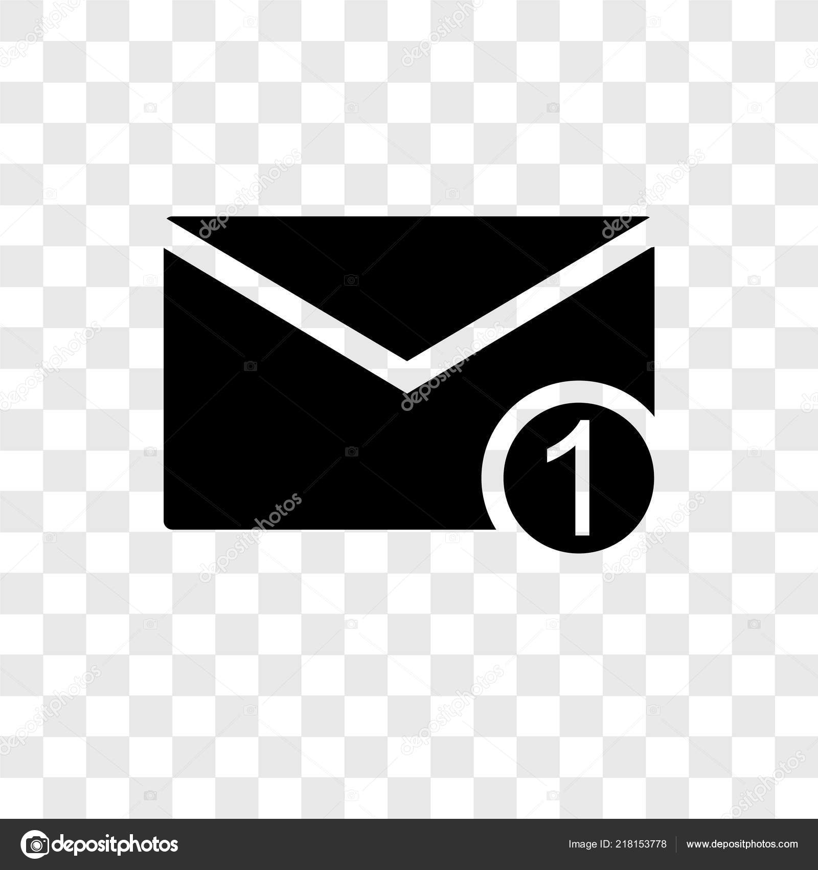 Icône Vectorielle Mail Isolée Sur Fond Transparent Concept Logo Email ... Icône Vectorielle Mail Isolée Sur Fond Transparent Concept Logo Email ...