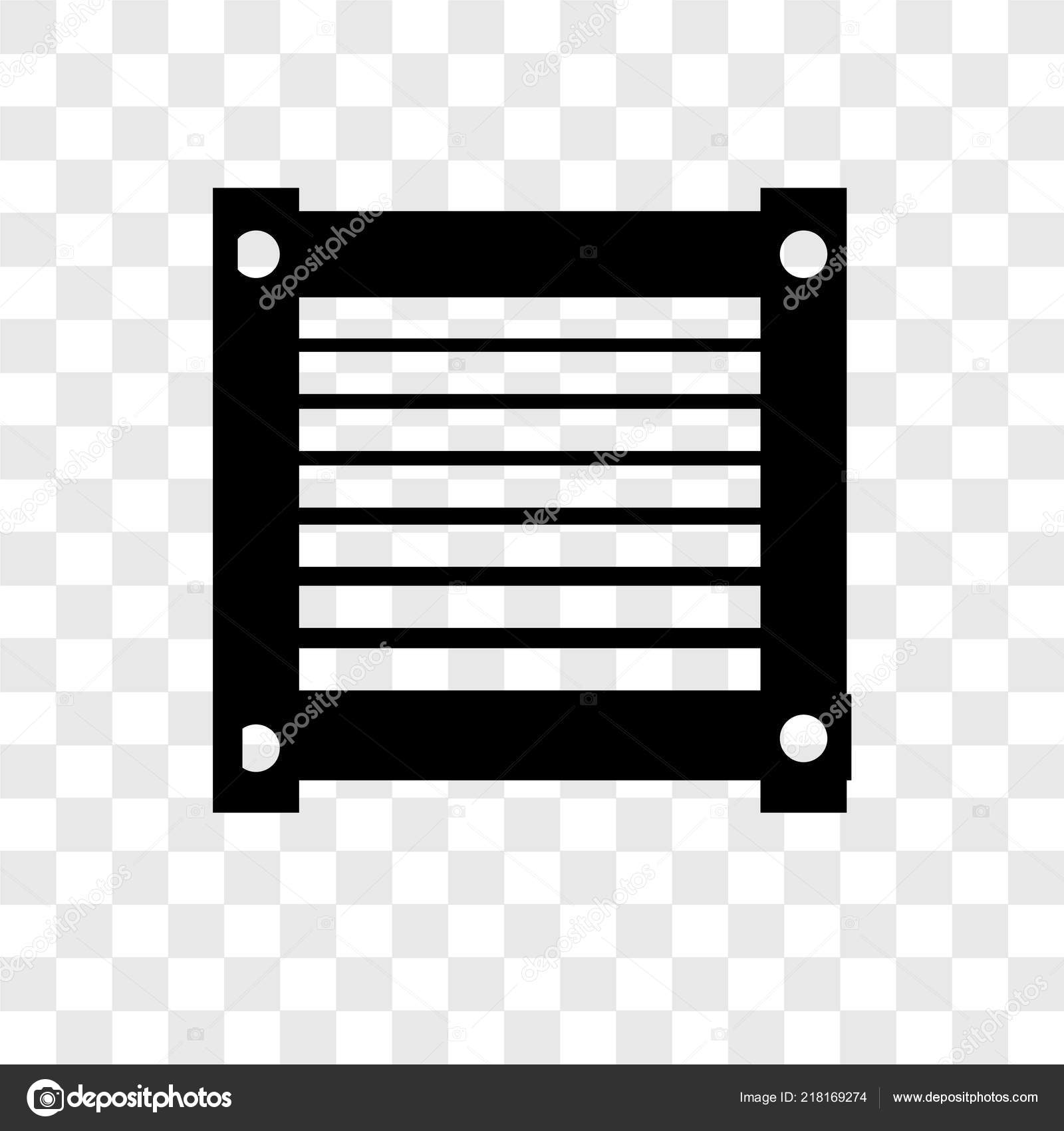 Box Vector Icon Isolated Transparent Background Box Transparency Logo ...