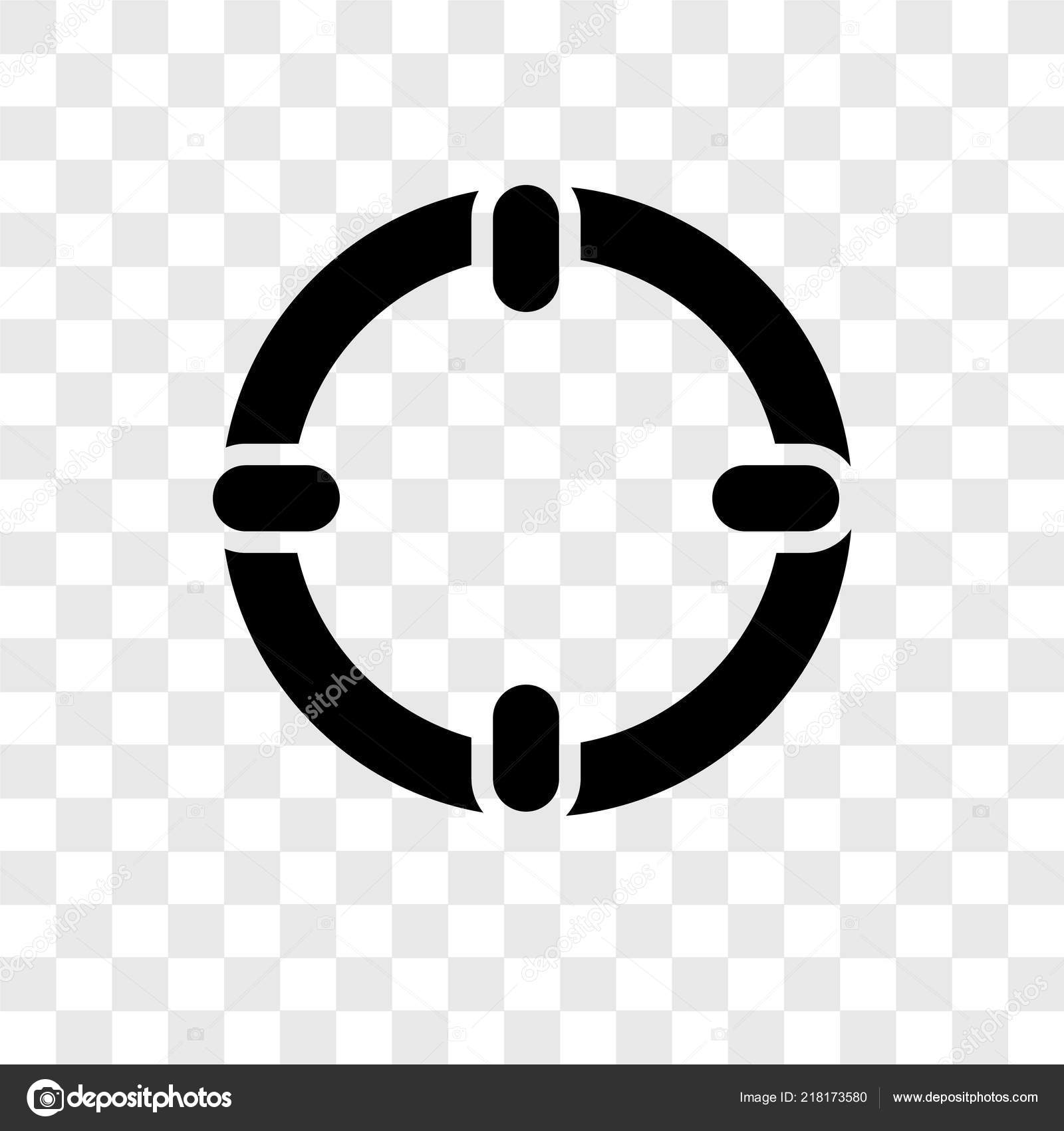 Circle Vector Icon Isolated Transparent Background Circle Transparency ...