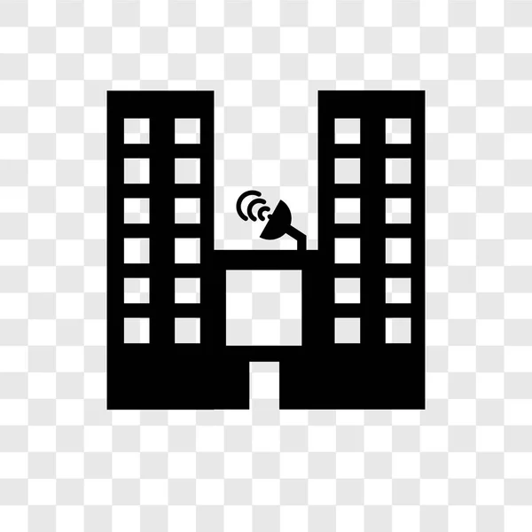 Building Vector Icon Isolated Transparent Background Building ...