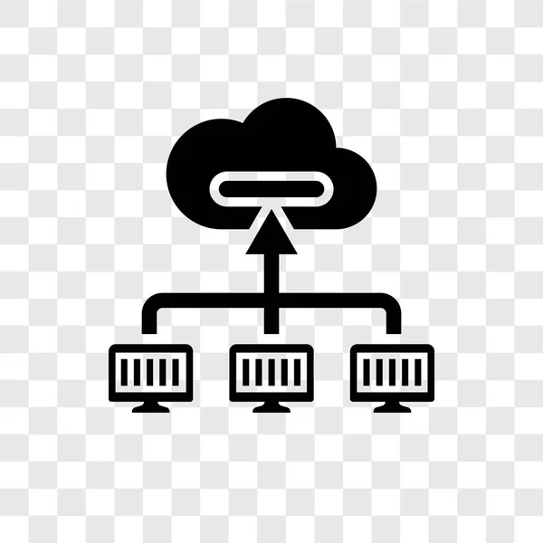 Virtualization Icon Trendy Flat Vector Virtualization Icon Transparent ...