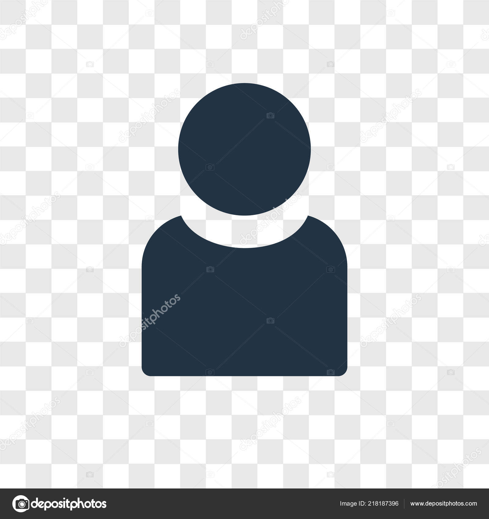 Profile Icon Trendy Design Style Profile Icon Isolated Transparent ...