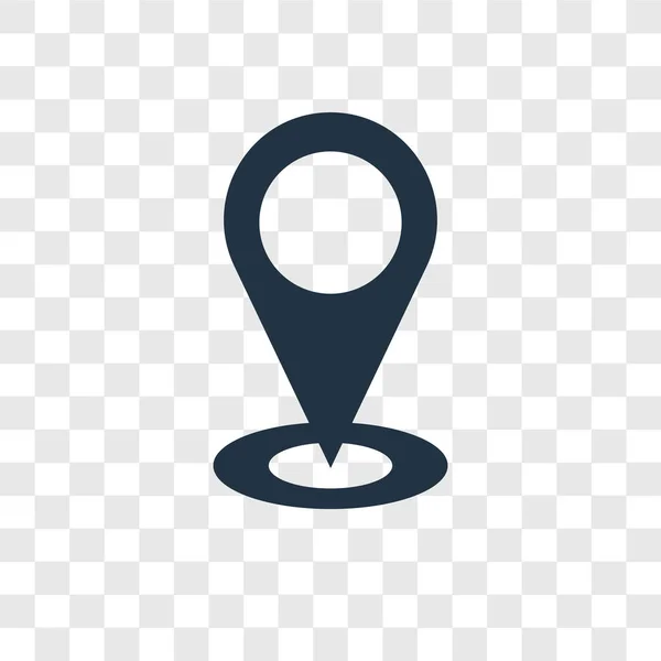 Map Icon Trendy Design Style Map Icon Isolated Transparent Background — Stock Vector ...