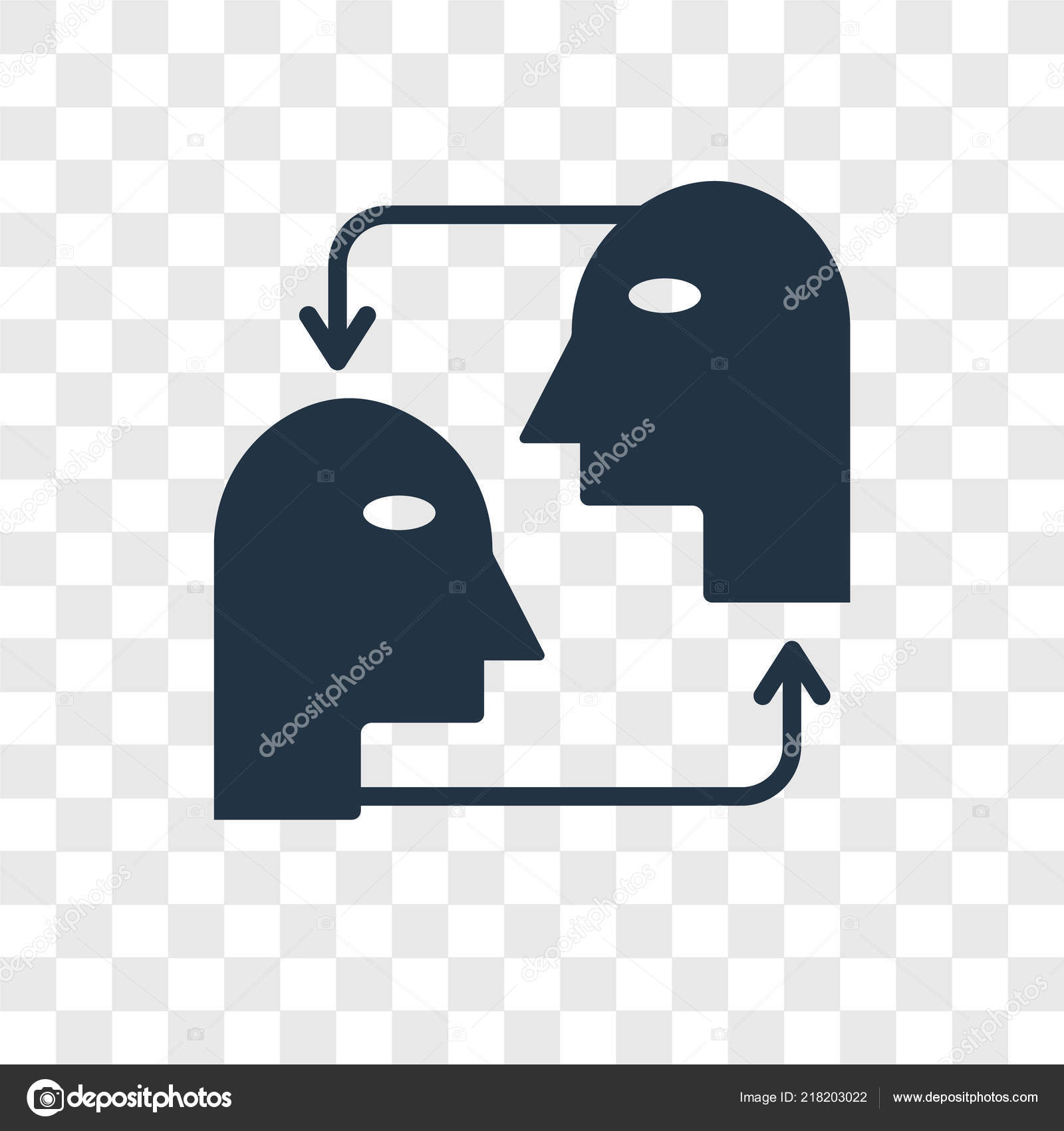 Empathy Icon Trendy Design Style Empathy Icon Isolated Transparent ...