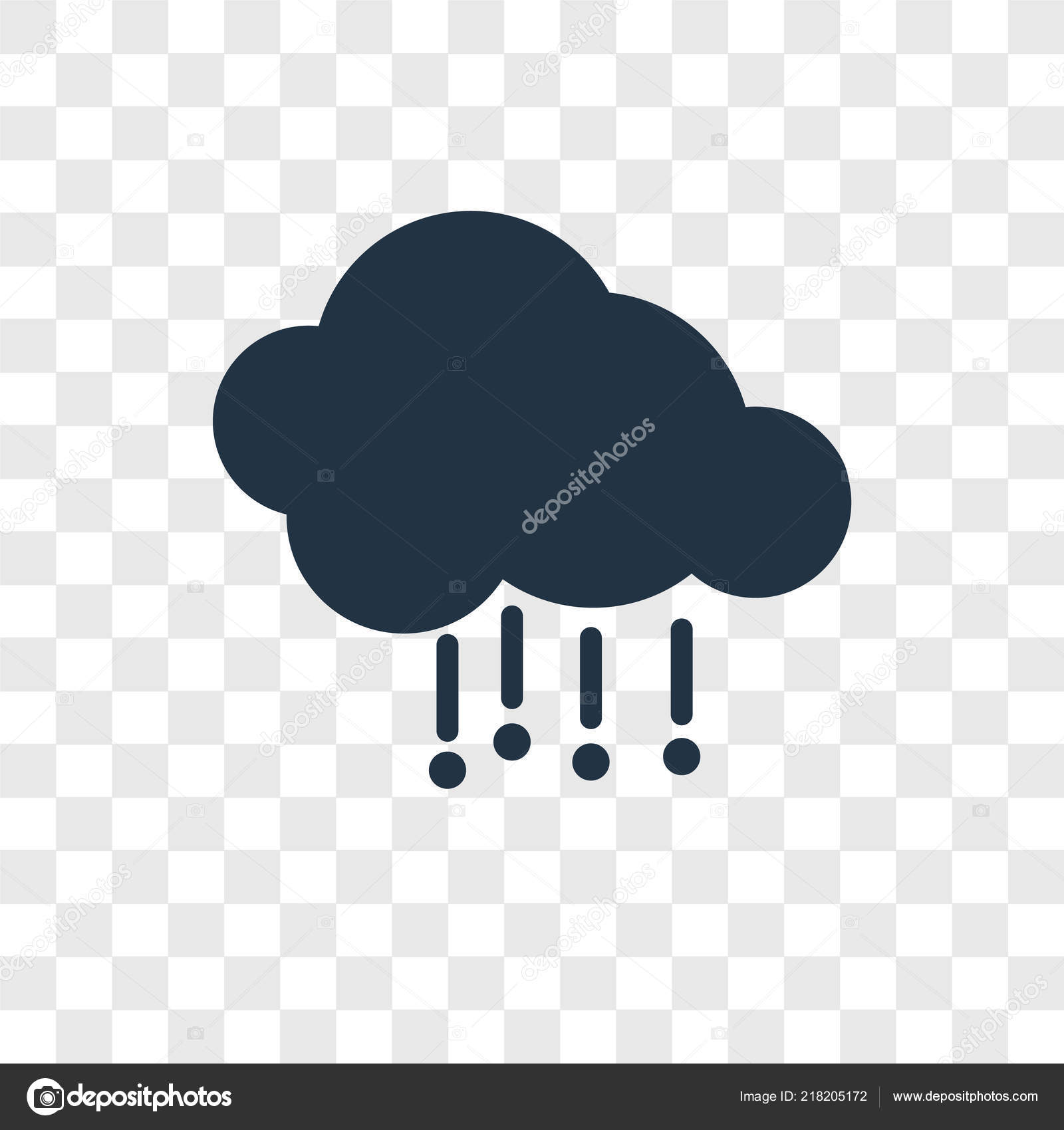 Hail Icon Trendy Design Style Hail Icon Isolated Transparent Background ...