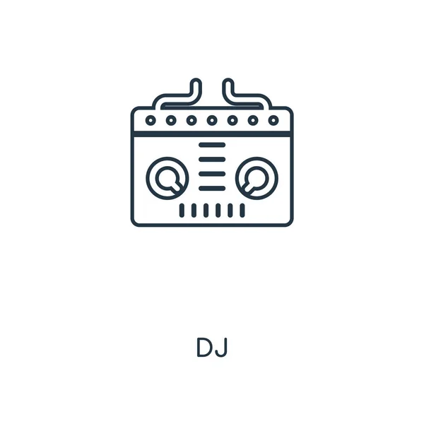 Dj logo design Stock-Vektorbilder | Depositphotos