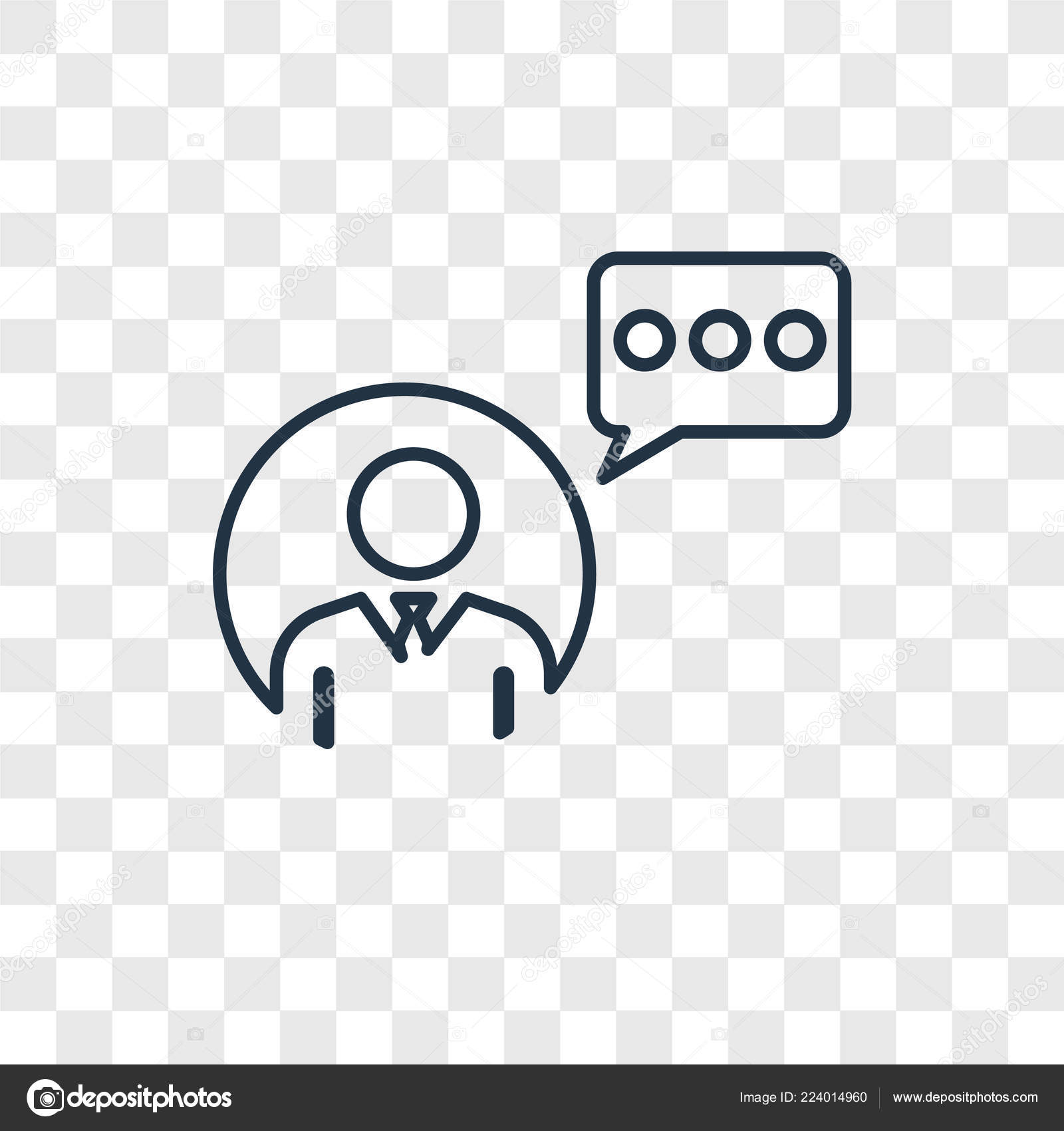 Influencer Icon Trendy Design Style Influencer Icon Isolated ...