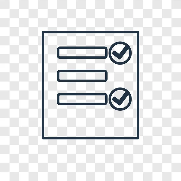 Marca Verificación Icono Vectorial Aislado Sobre Fondo Transparente ...