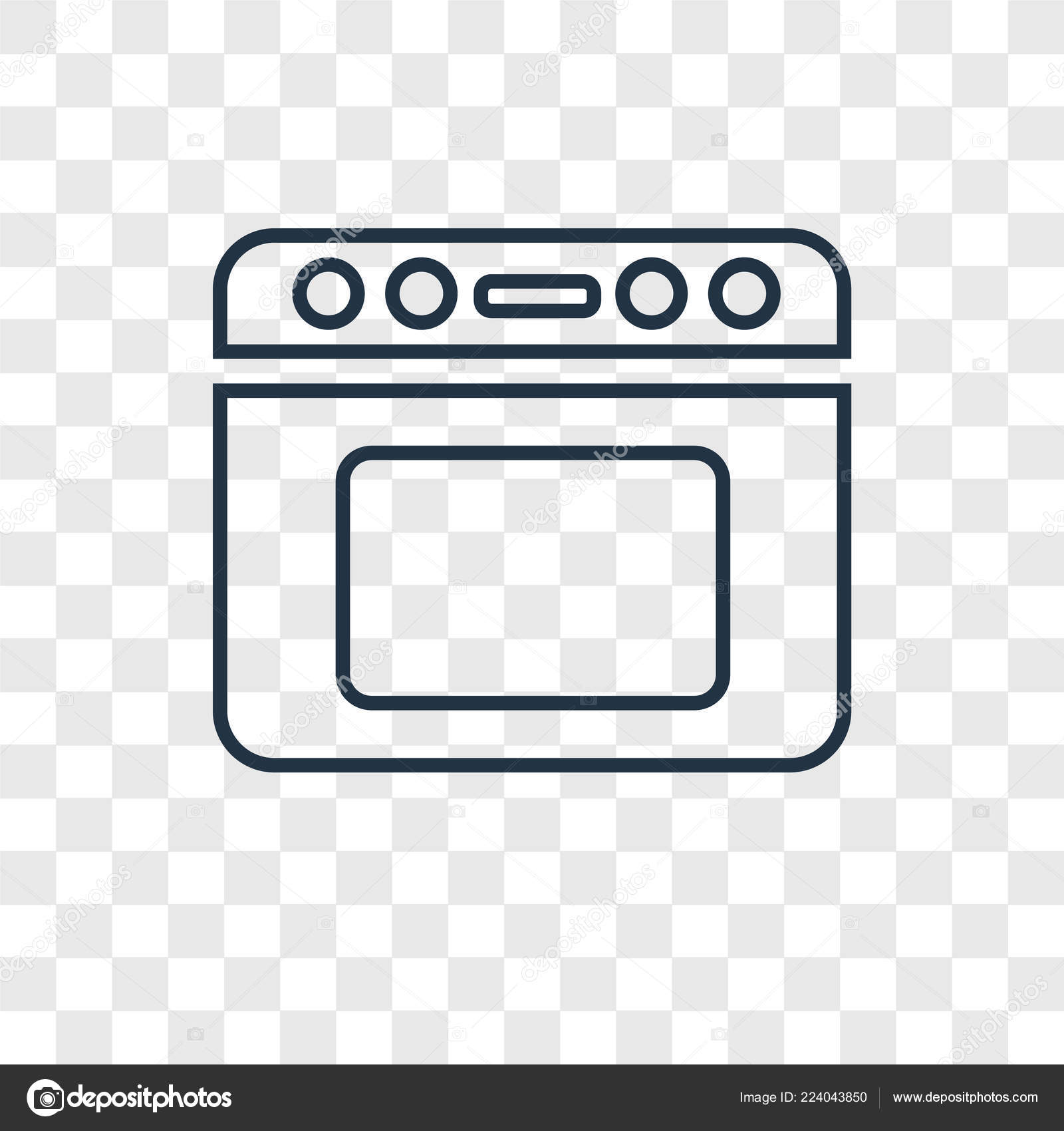 Oven Icon Vector