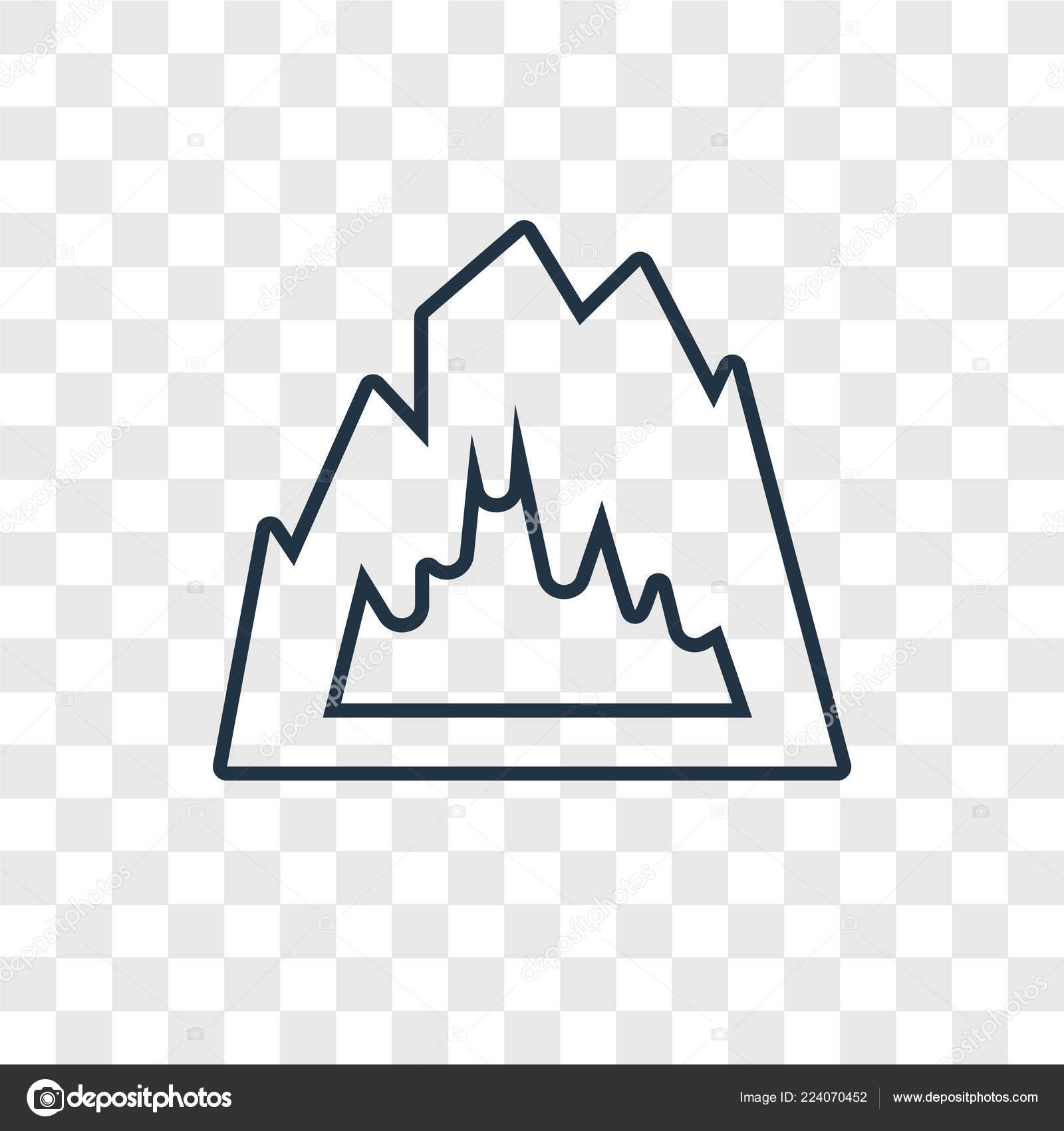 Cave Icon Trendy Design Style Cave Icon Isolated Transparent Background ...