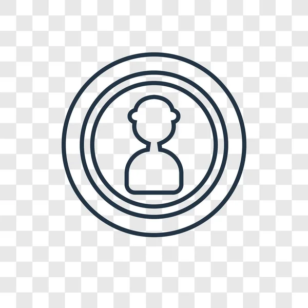 Profile Icon Trendy Design Style Profile Icon Isolated Transparent ...