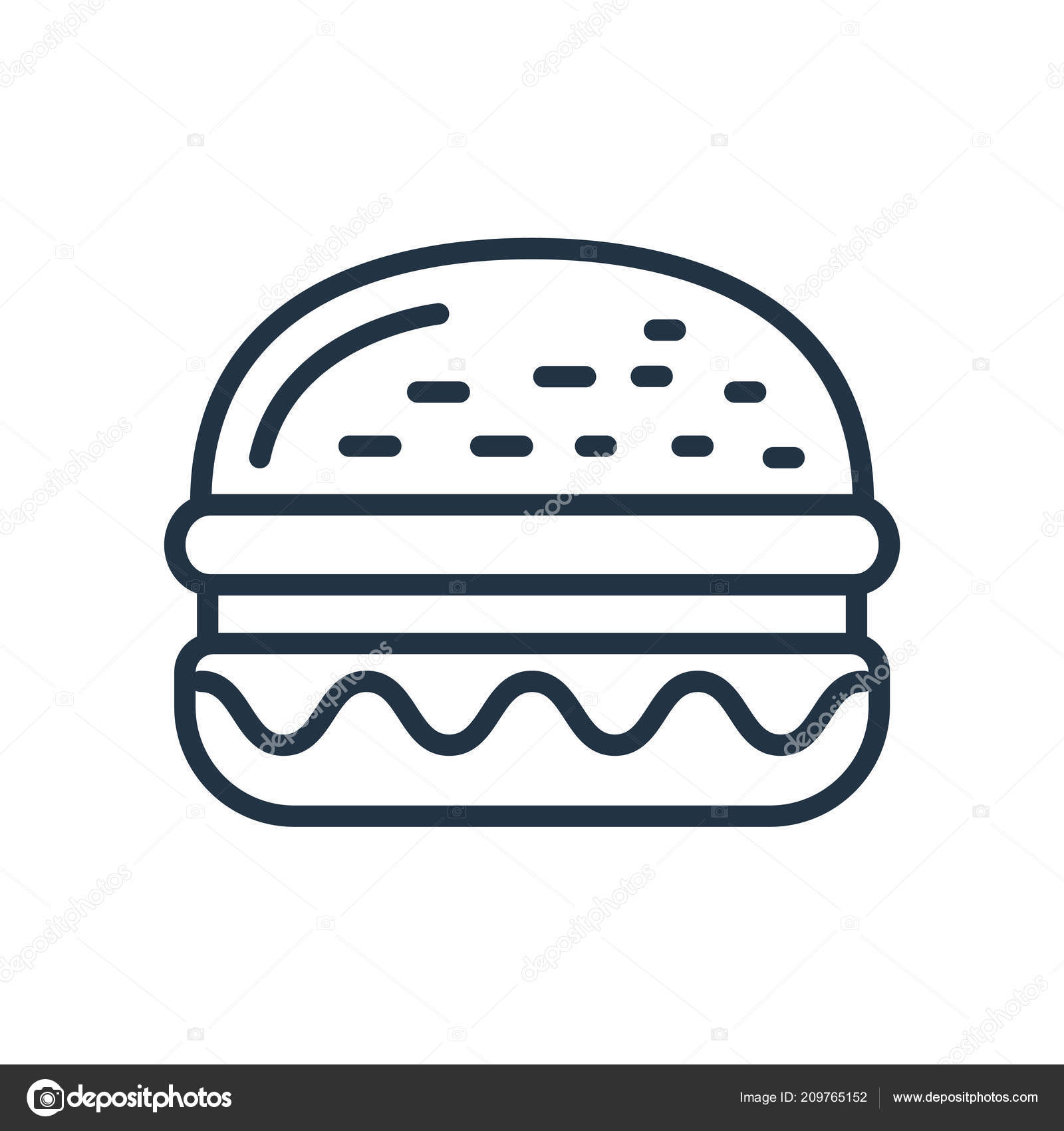 Transparent Background With Burgers