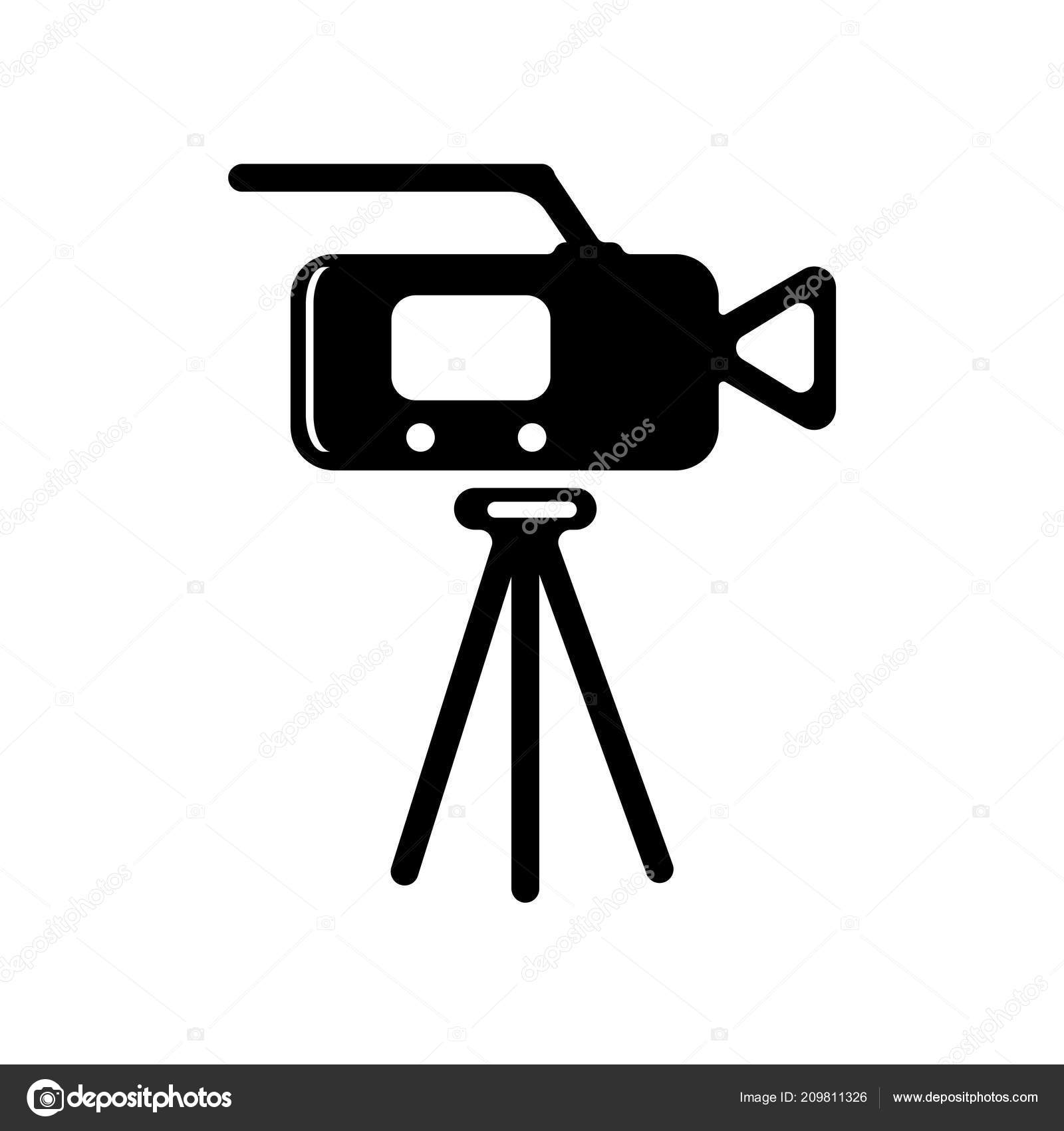Video Camera Logo Vector