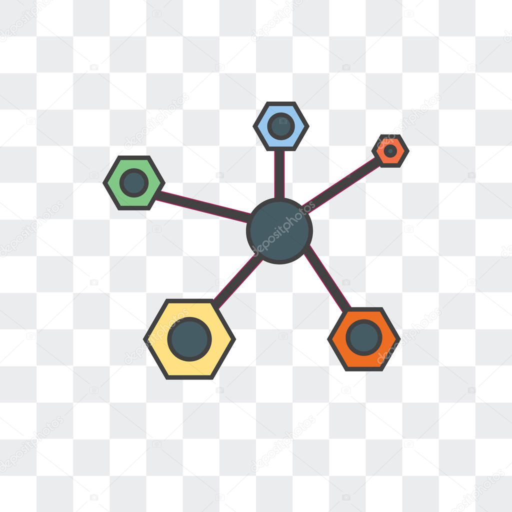 Estructura icono vectorial aislado sobre fondo transparente, Struct 2024