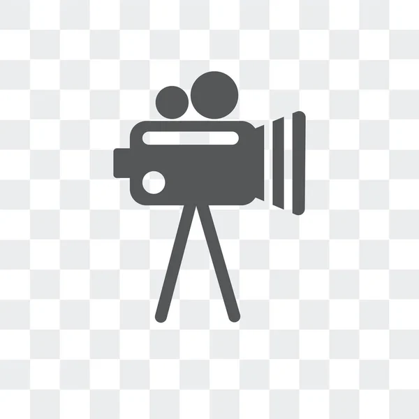 Film vector icon isolated on transparent background, Film logo d Stock ...