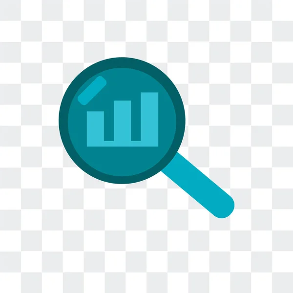 Analytics vector icon isolated on transparent background, Analyt Stock ...