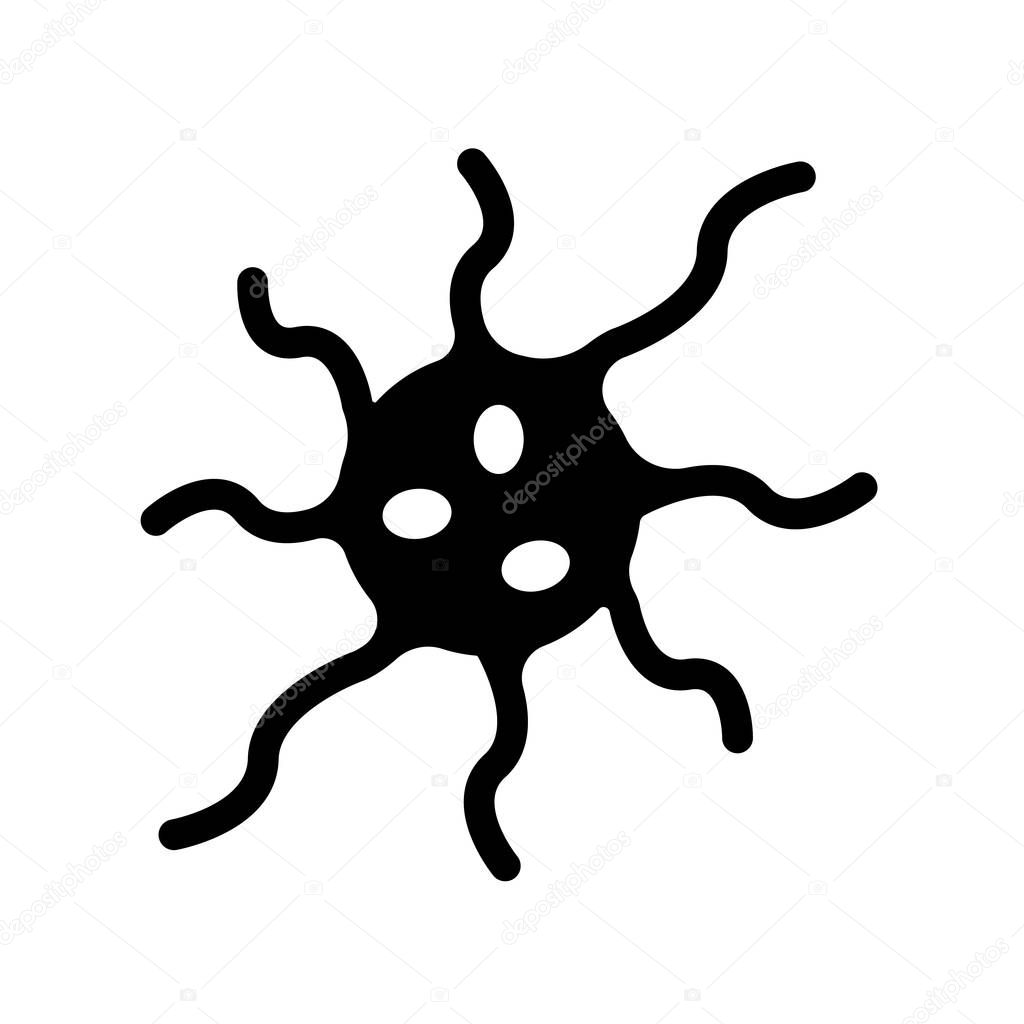 icono patógeno. Concepto de logotipo patógeno de moda sobre fondo ...