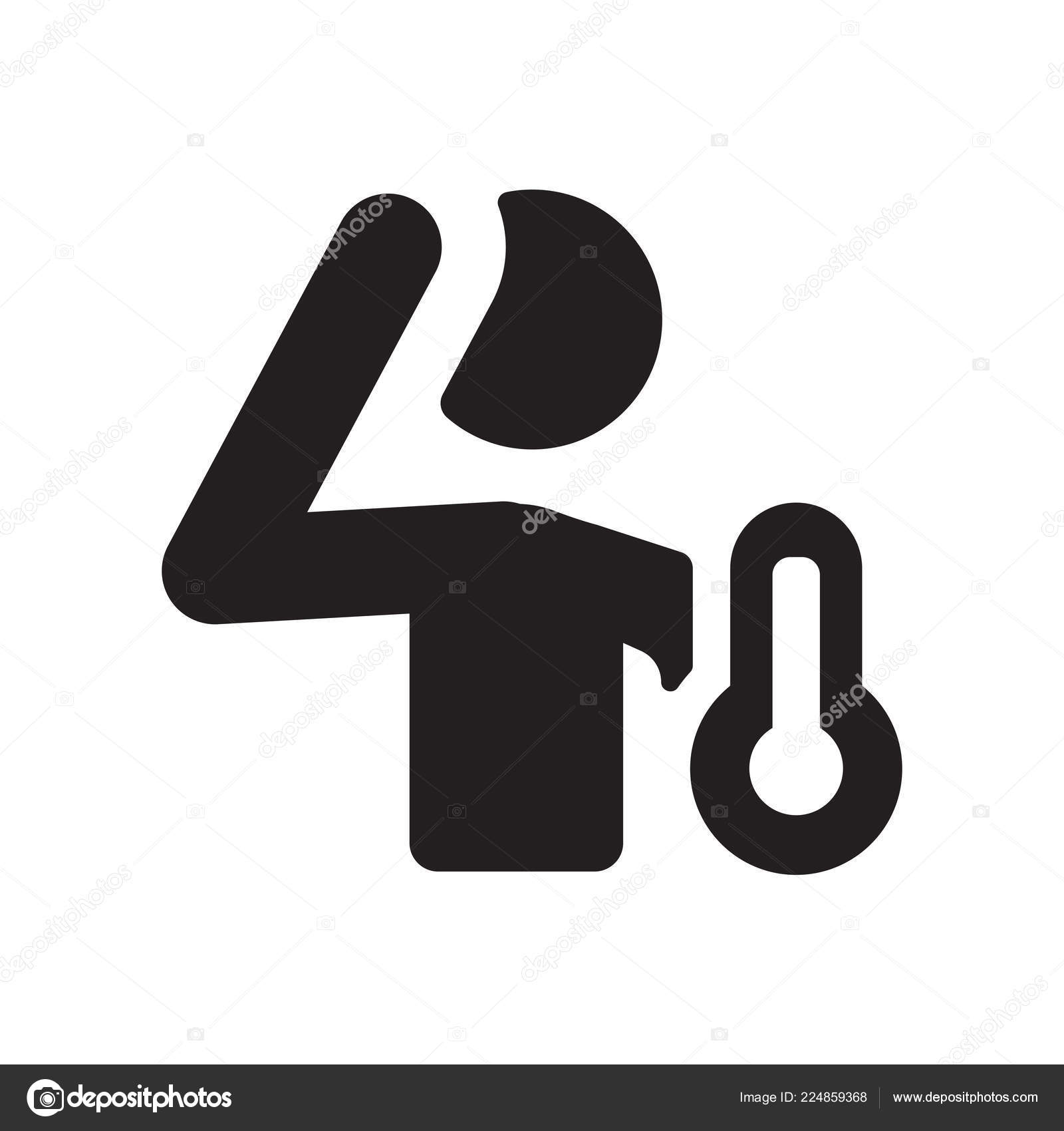Body Heat Gain Icon Trendy Body Heat Gain Logo Concept Stock Vector ...