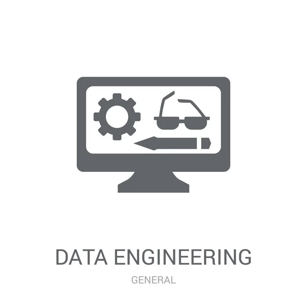 Data Modelling Icon Trendy Data Modelling Logo Concept White Background ...