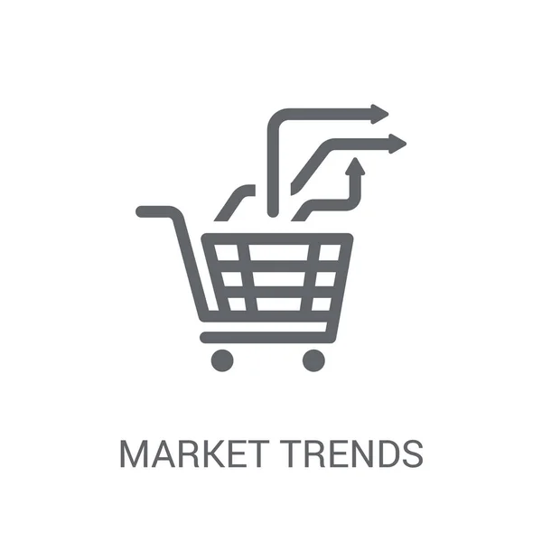 Store Icon Trendy Store Logo Concept White Background Marketing ...