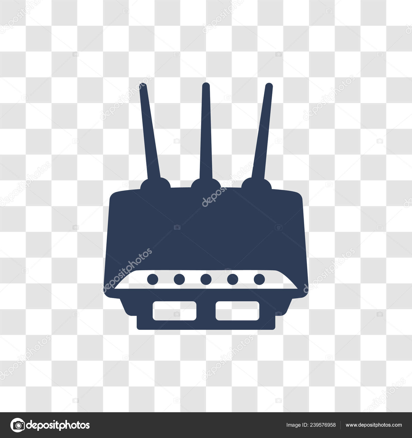 Icono Del Módem Concepto Moderno Del Logotipo Del Módem Sobre Vector de ...