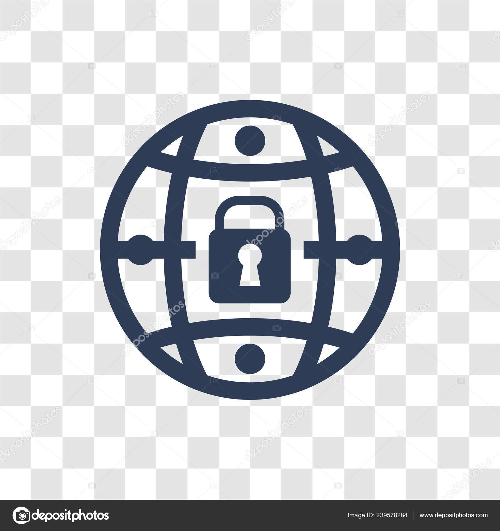 Internet Globe Logo Transparent