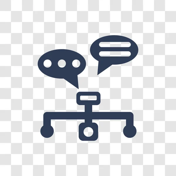 Pidato Ikon Gelembung Trendy Speech Konsep Logo Gelembung Pada Latar ...