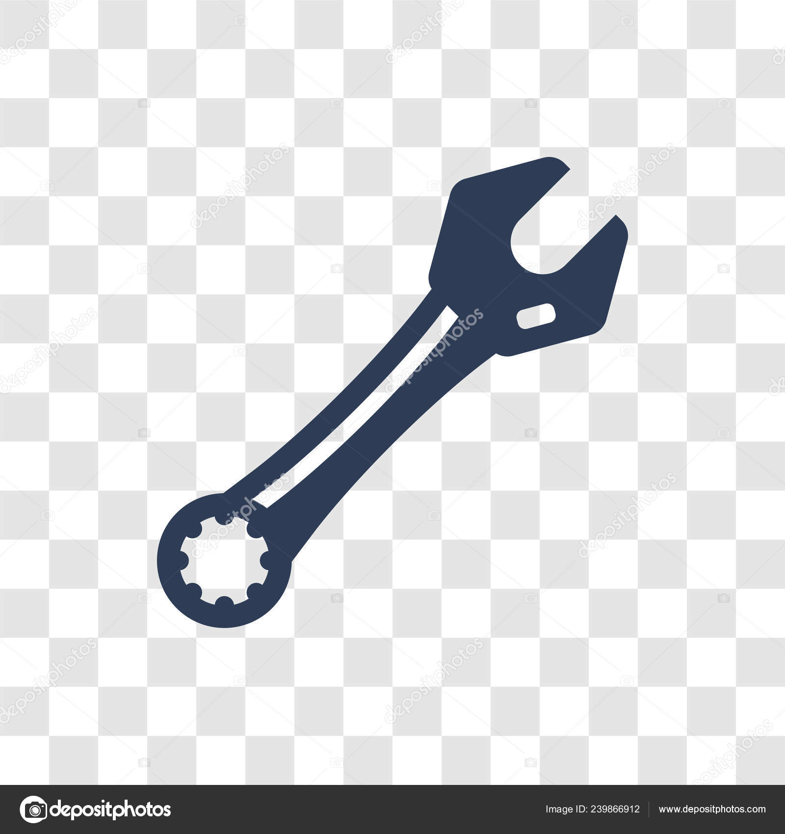 Spanner logo transparent | Spanner Icon Trendy Spanner Logo Concept ...