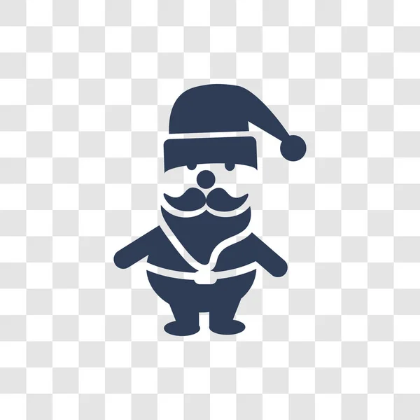 Santa Transparent Icon Santa Symbol Design Christmas Collection Simple ...