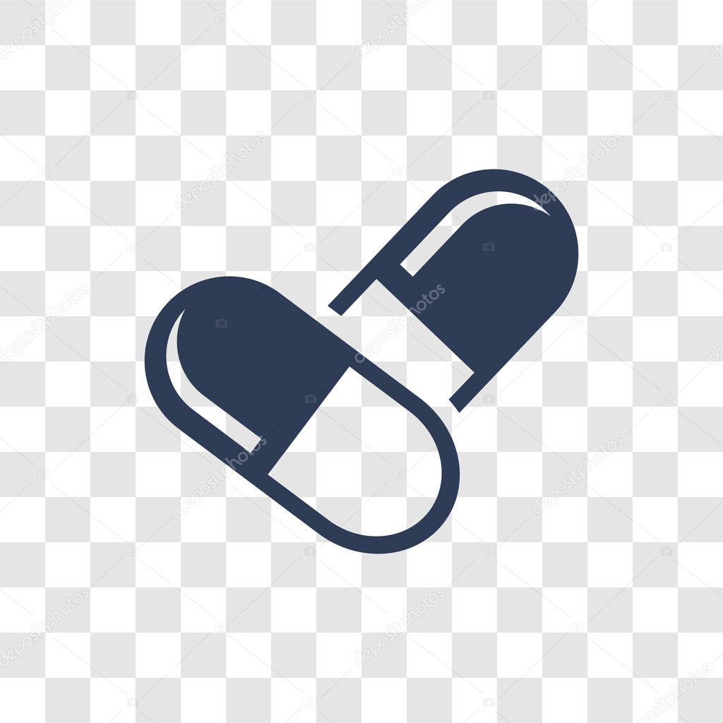 Icono de pastillas. Concepto de logotipo de Trendy Pills sobre fondo ...