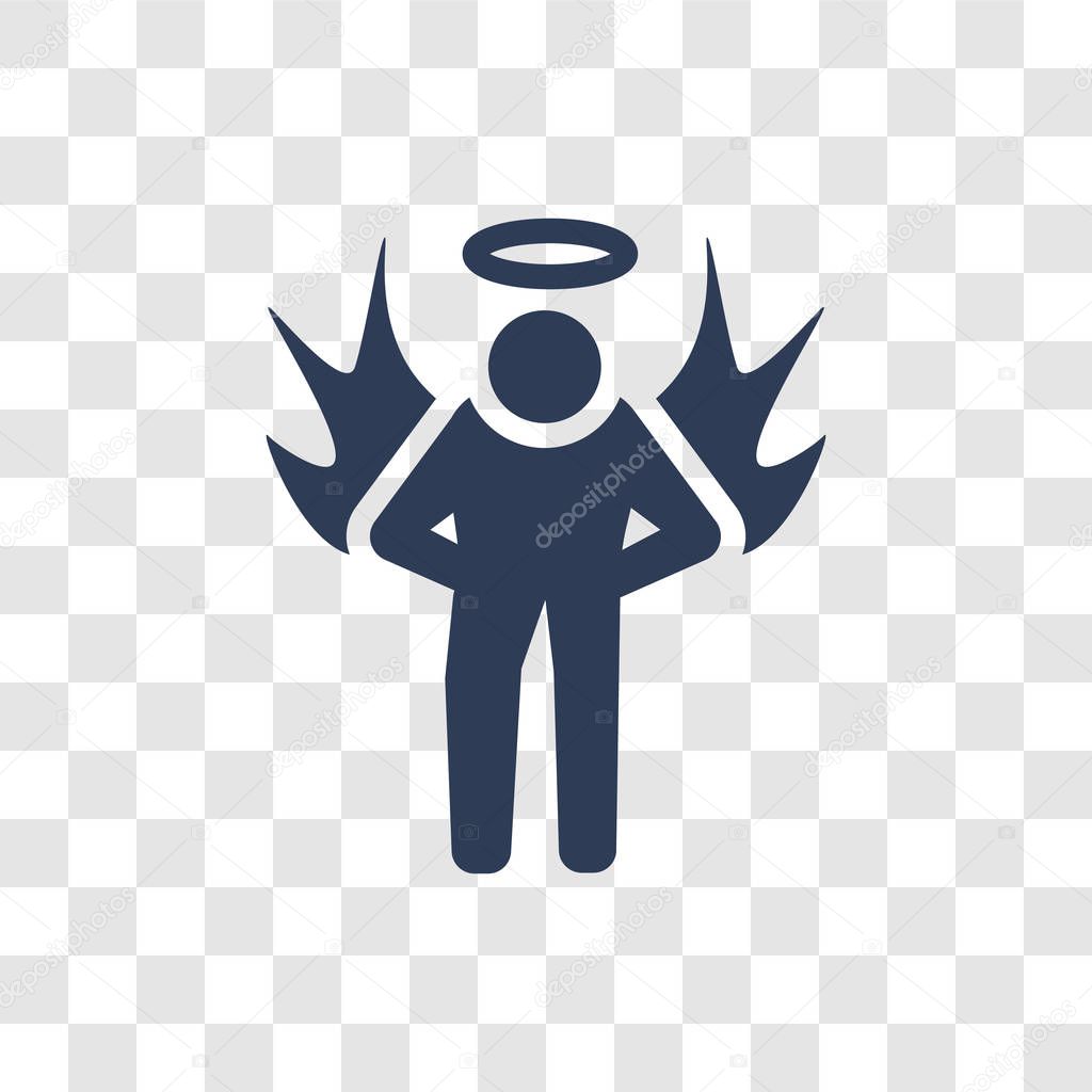 Icono inocente. Concepto de logotipo de moda de Inocent sobre fondo ...