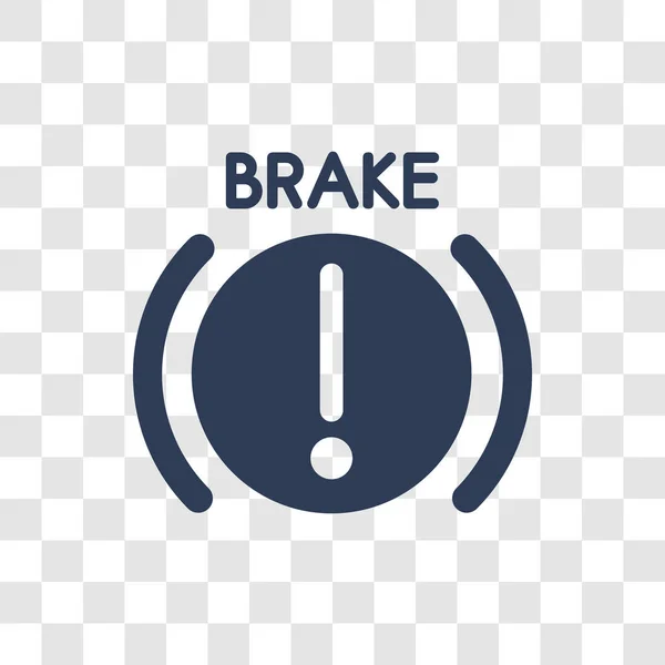 car brake light icon. Trendy car brake light logo concept on ...