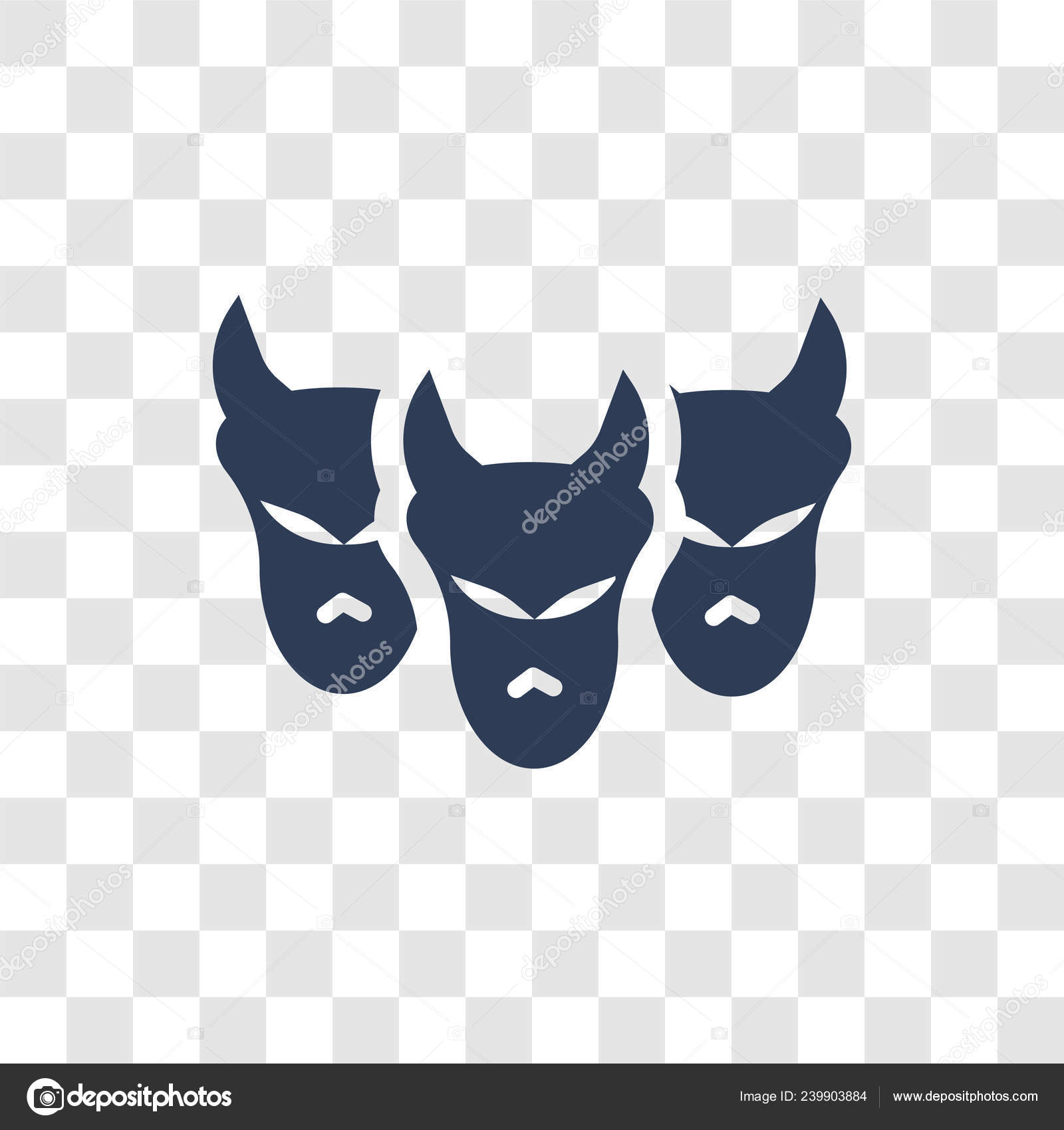 Cerberus Icon Trendy Cerberus Logo Concept Transparent Background Fairy ...