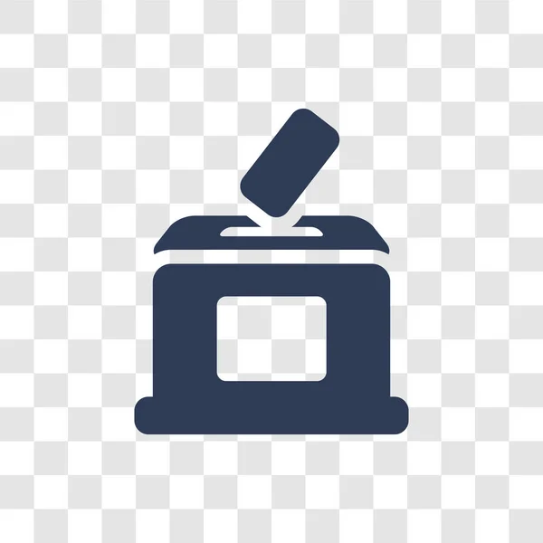 Icono de papeleta. Concepto de logotipo de Trendy Ballot sobre fondo ...