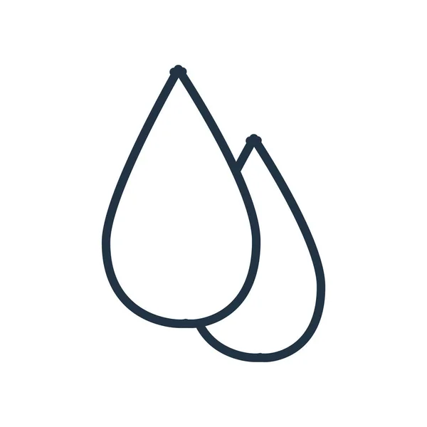 Drop Icon Vector Isolated White Background Drop Transparent Sign Stock ...