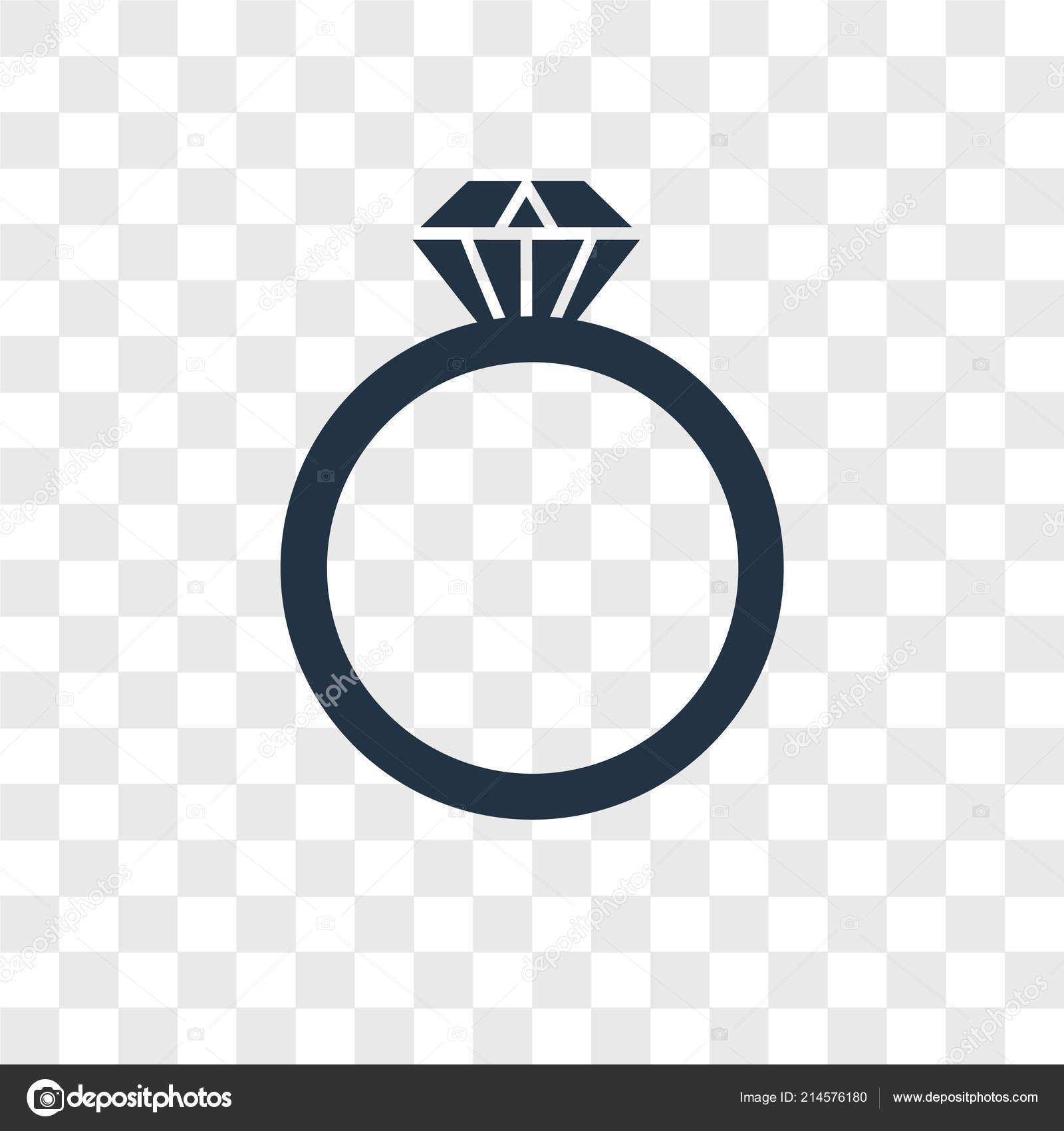 Diamond Ring Vector Png