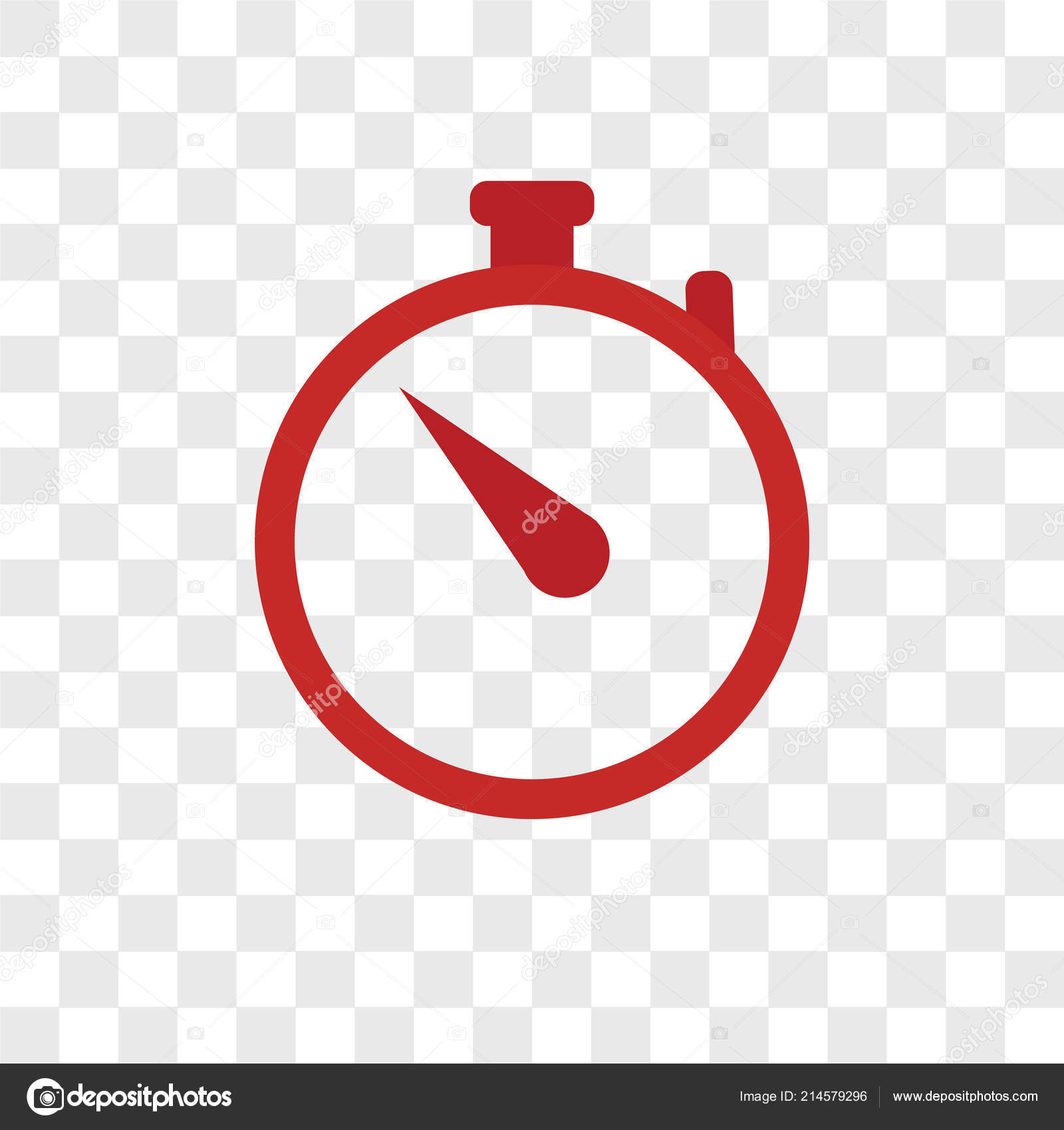 Time Vector Icon Isolated Transparent Background Time Logo Concept ...