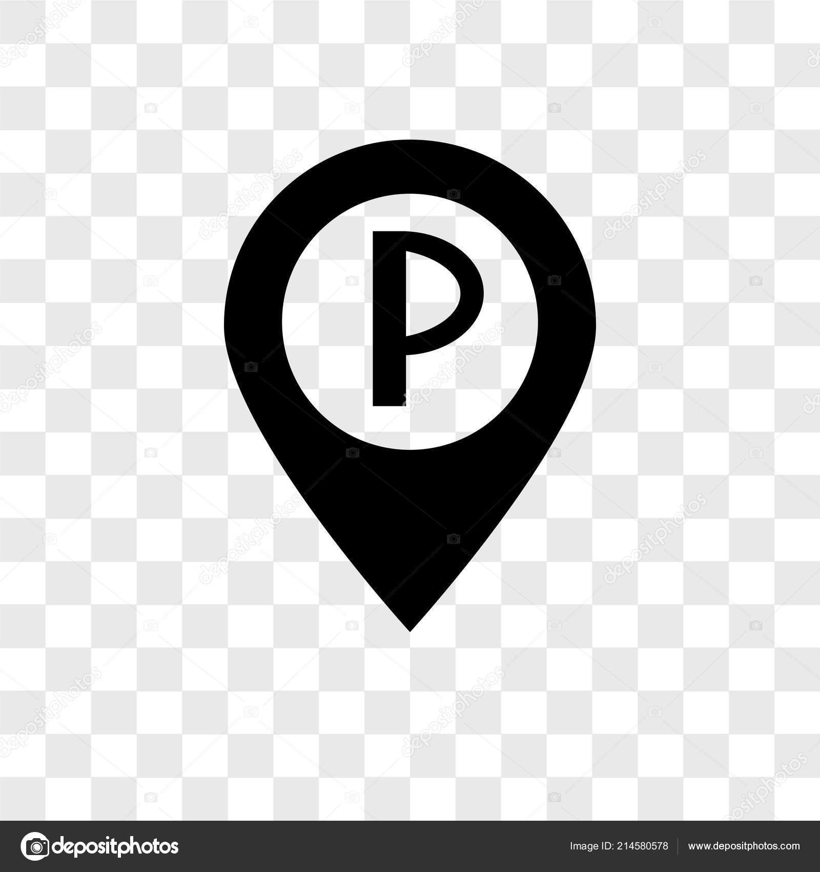 Parking Vector Icon Isolated Transparent Background Parking Logo ...