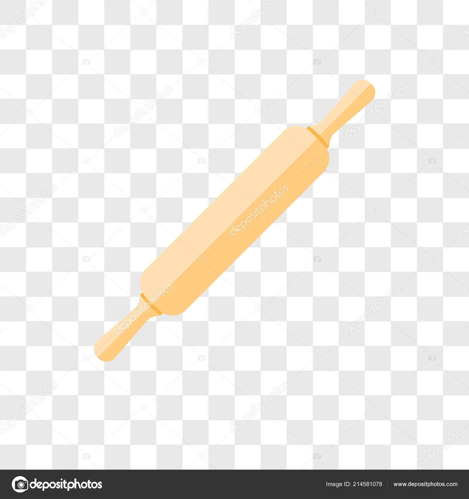 Rolling Pin Vector Png